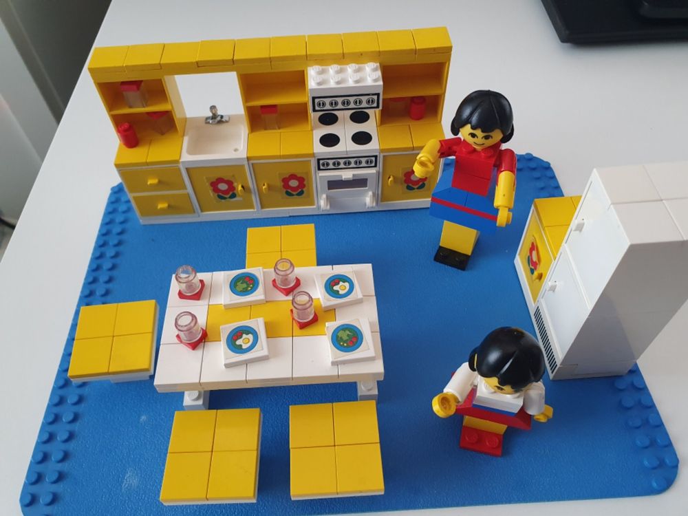 LEGO 263 - Küche mit 2 Figuren (1974) - 70er Vintage (Gebraucht) in Au ...