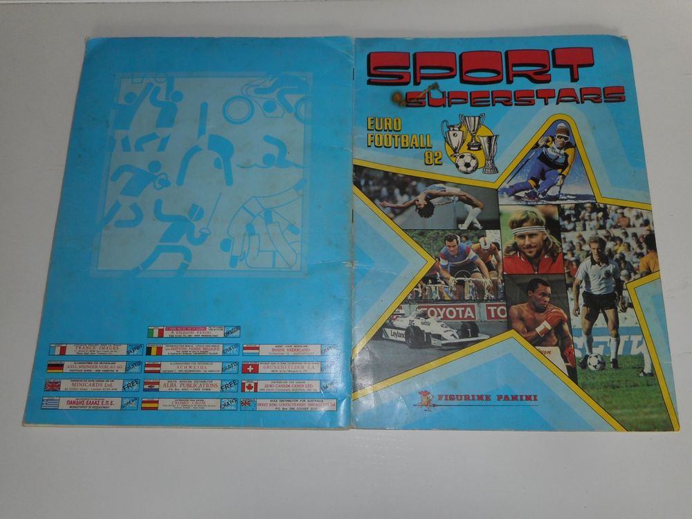 PANINI ALBUM SPORT SUPERSTARS /Maradona 1982 (Gebraucht) in Cham für ...