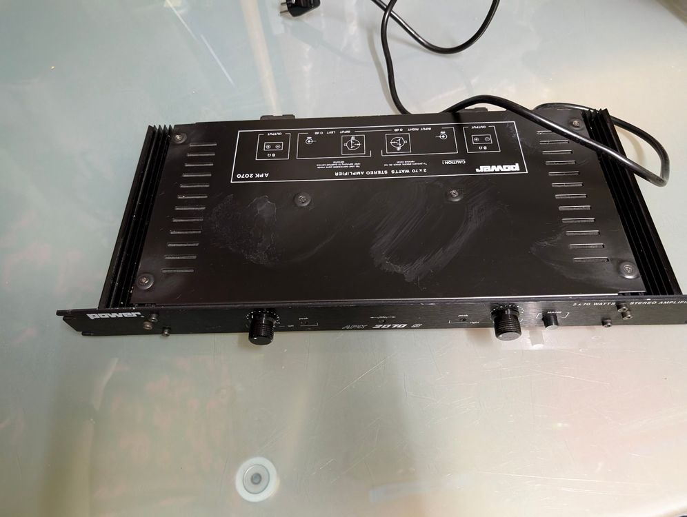 Power APK 2070 S Verstärker 2 x 70 Watt (Gebraucht) in für CHF 42 – mit ...