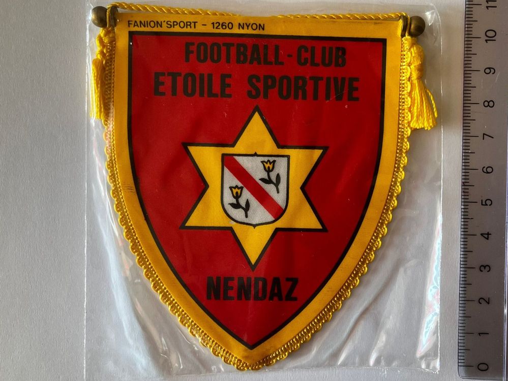 Vintage Fanion/Wimpel FC ETOILE SPORTIVE NENDAZ (Neu und originalverpackt) in Gland für CHF 5 ...