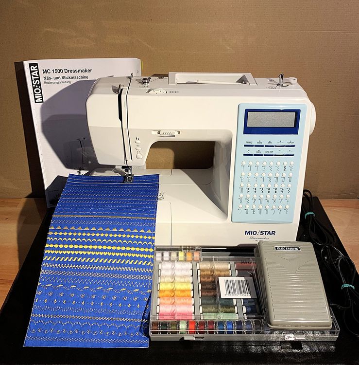 Näh- und Stickmaschine MioStar MC 1500 Dressmaker ab Service (Gebraucht ...