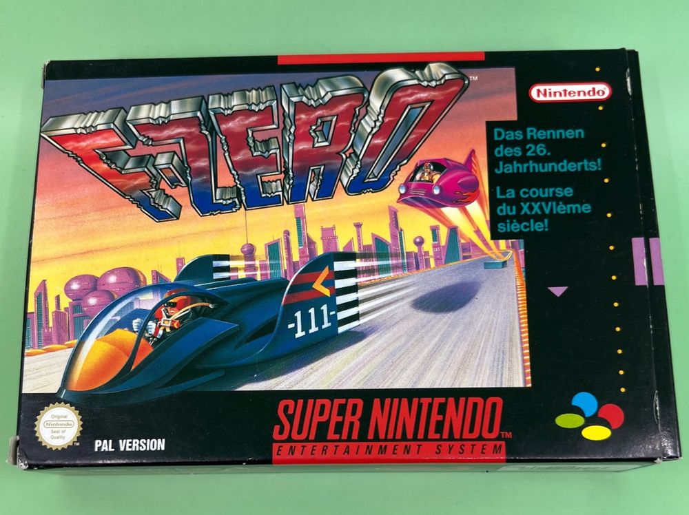 F-Zero SNES Spiel PAL OVP Nintendo Retro Klassiker | Kaufen auf Ricardo
