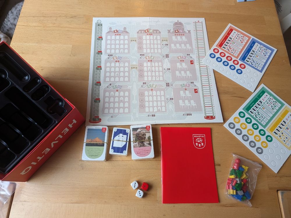 Helvetiq Brettspiel - Das Spiel der Schweiz, komplett! (Gebraucht) in ...