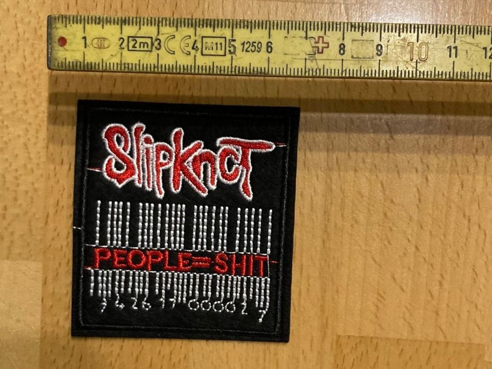 Slipknot Patch Aufnäher Metal Rock Band 1 (Neu (gemäss Beschreibung ...