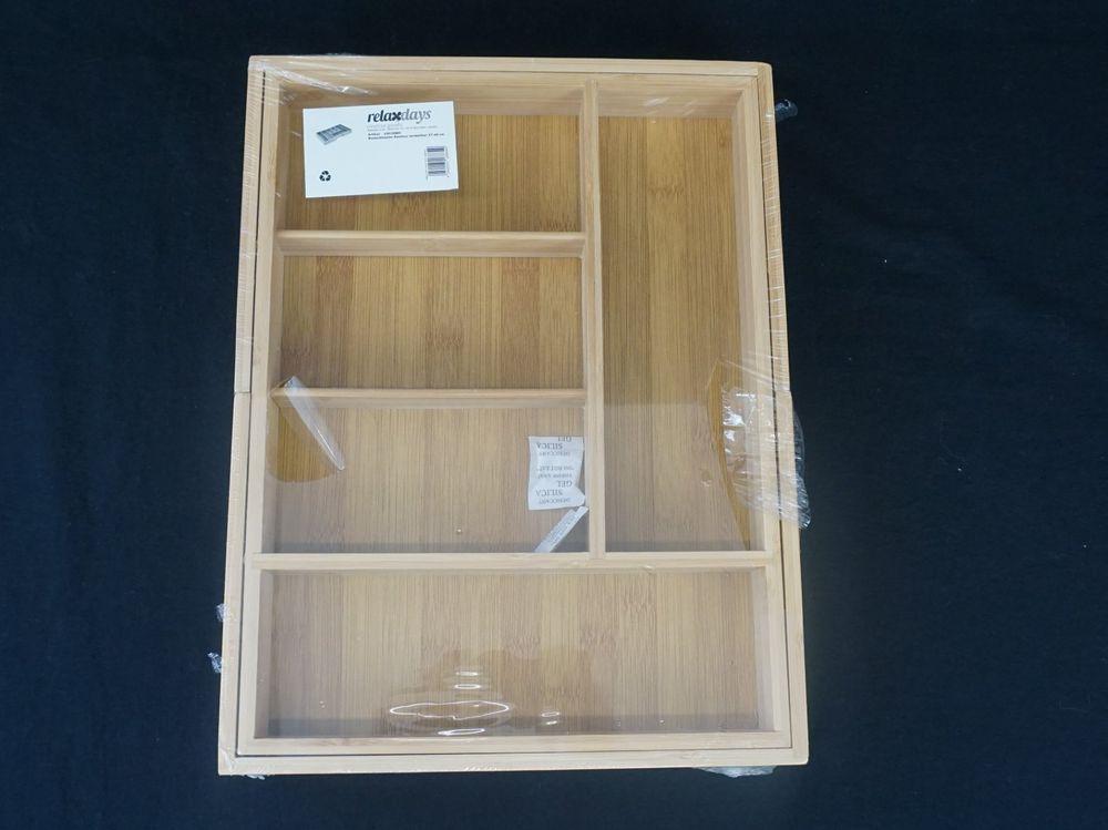 Besteckkasten Bambus verstellbar | Kaufen auf Ricardo