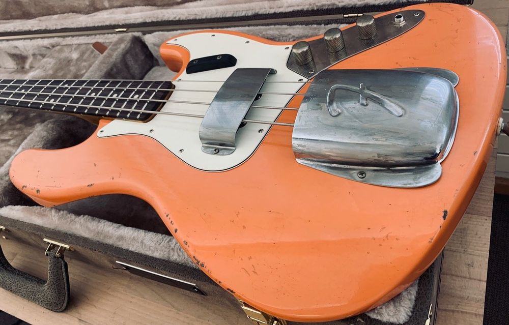 S71 Custom Shop made in USA « Faded Shell Pink ’62 Nitro JB" | Kaufen ...