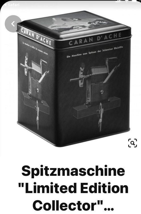 Caran d’ Ache Spitz Machine (Neu und originalverpackt) in Lugano für ...