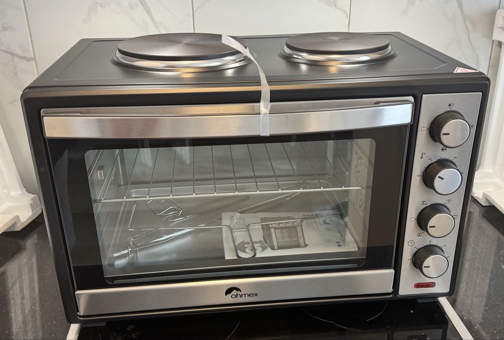 Elektrischer Backofen mit Platten 48L Ohmex | Kaufen auf Ricardo