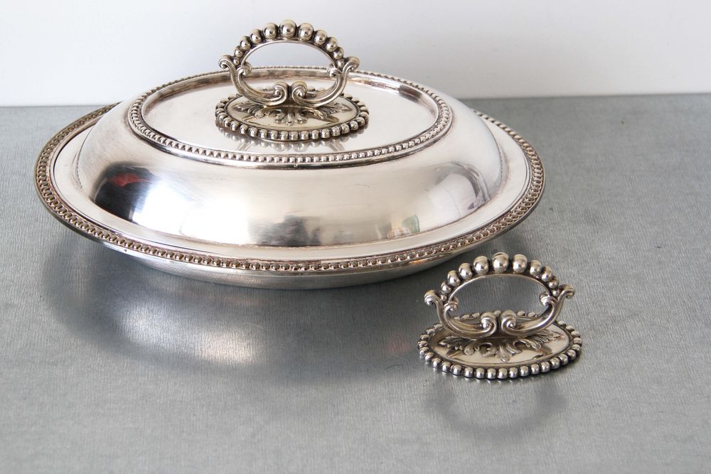 Servierschale versilbert / H.Wilkinson& Co Sheffield um 1880 | Kaufen ...