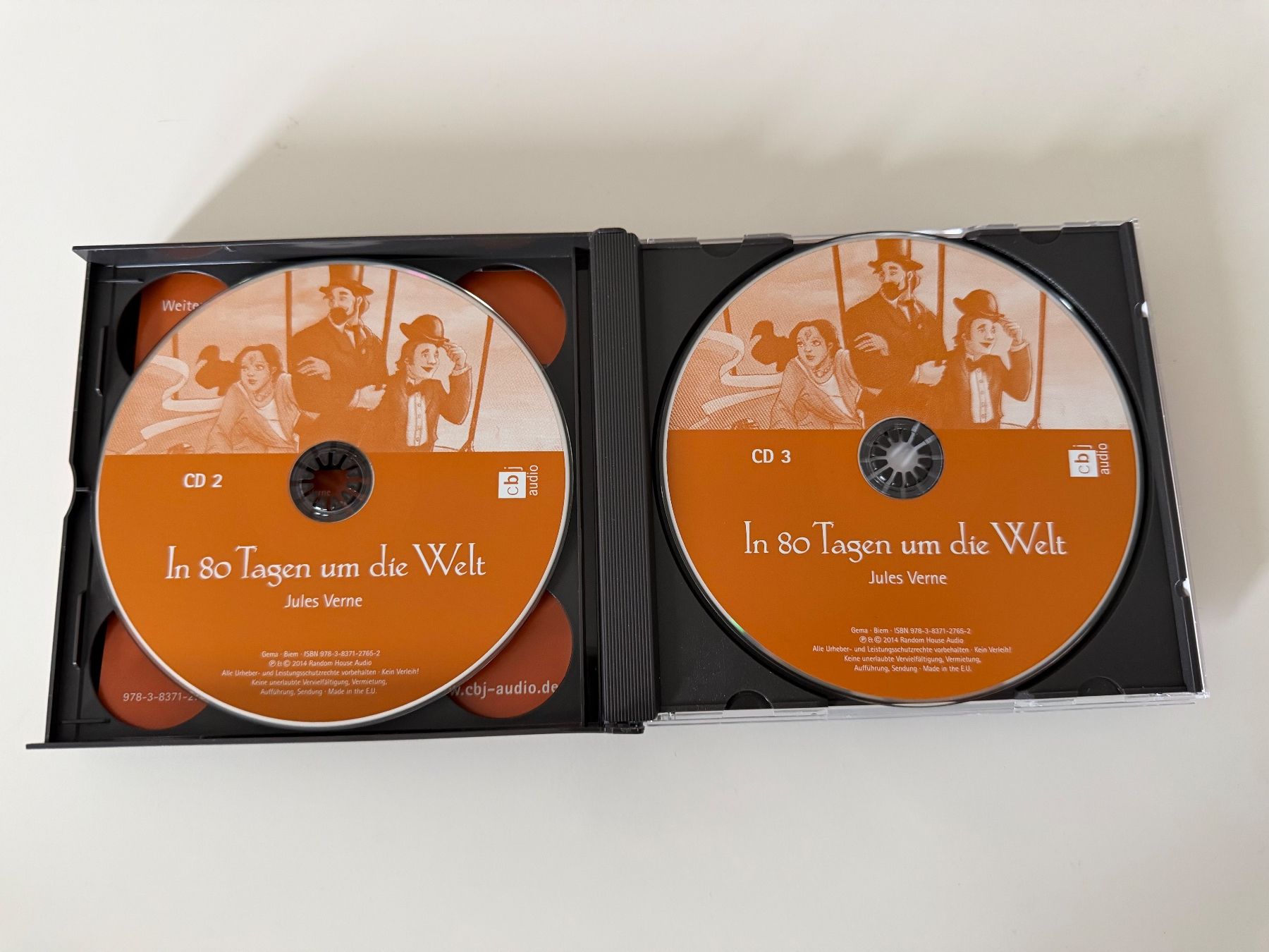 In 80 Tagen um die Welt - Jules Verne, CD Box (Neu (gemäss Beschreibung ...