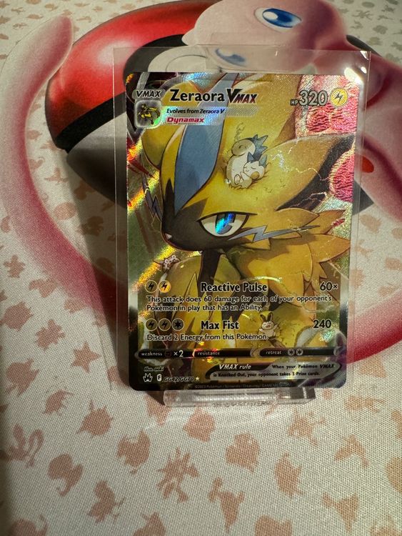 Pokemon Zeraora VMAX GG42/GG70 (Neu (gemäss Beschreibung)) in Pfäffikon ...