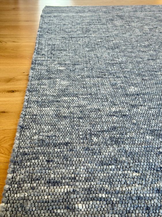 Teppich (140x200 cm) in Blautönen | Marke: TISCA (Gebraucht) in ...