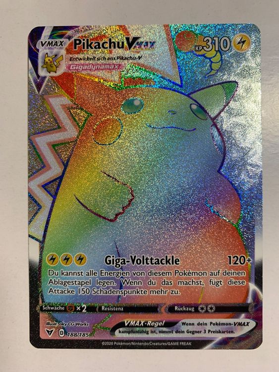 Pokemon Pikachu Rainbow | Kaufen auf Ricardo