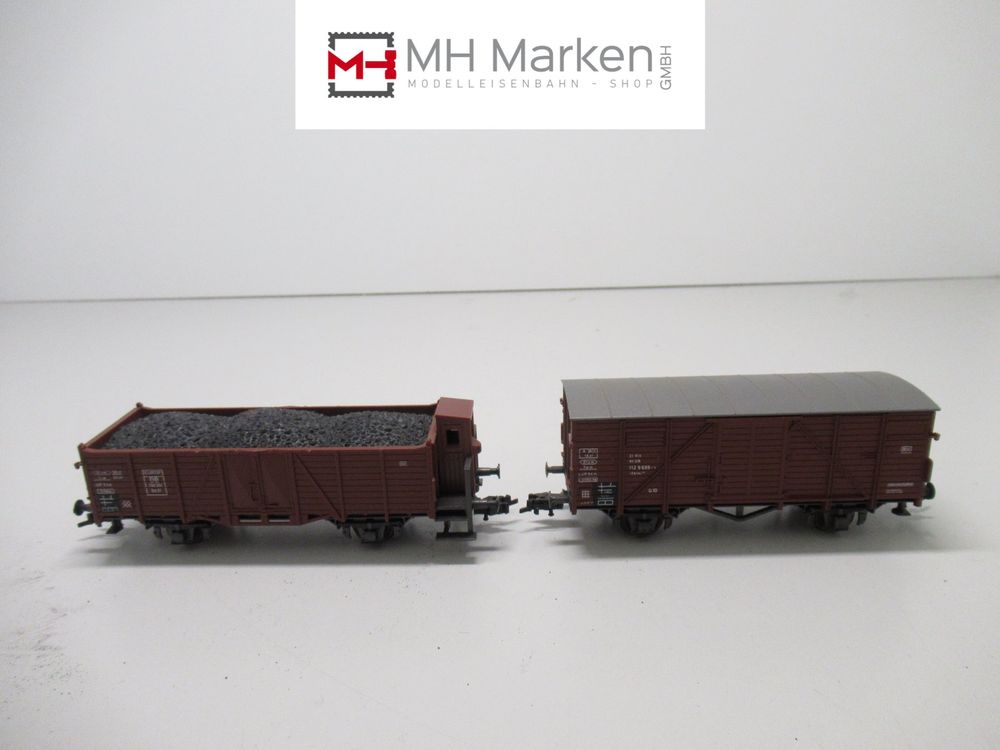 Roco 2er Set gedeckte Güterwagen DB Ohne OVP DC GS H0 (Gebraucht) in Basel für CHF 9 – mit ...