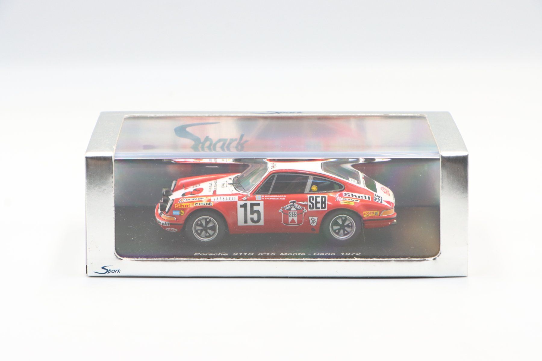 Porsche 911 S Monte Carlo 1972 1:43 Spark (Neu und originalverpackt) in ...