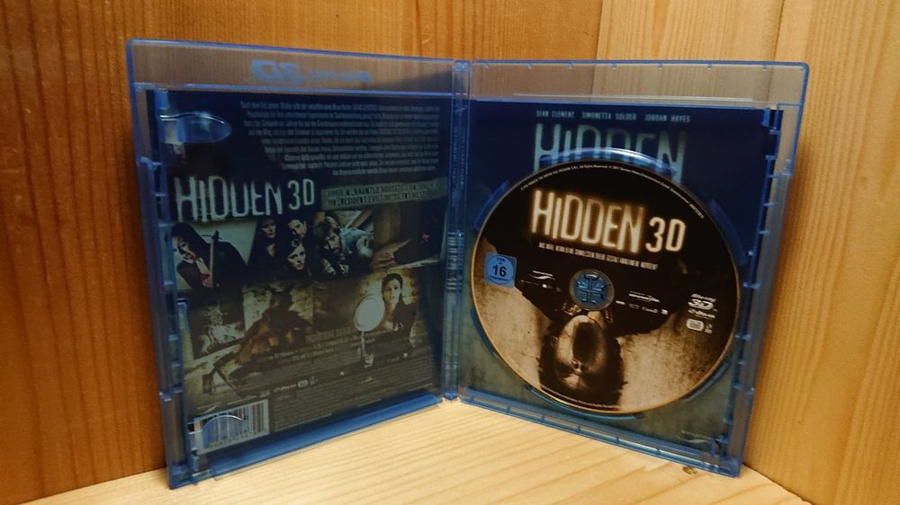 HIDDEN Blu-Ray in 3D und 2D Version (Gebraucht) in Wilderswil für CHF 4.9 – mit Lieferung auf ...