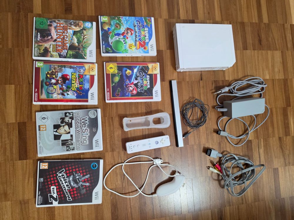 Wii Konsole mit Zubehör und 6 Games ab 1 Fr.- (Gebraucht) in Chur für ...