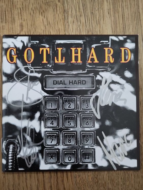 Gotthard CD Dial Hard mit Unterschriften (Gebraucht) in Aarau für CHF ...