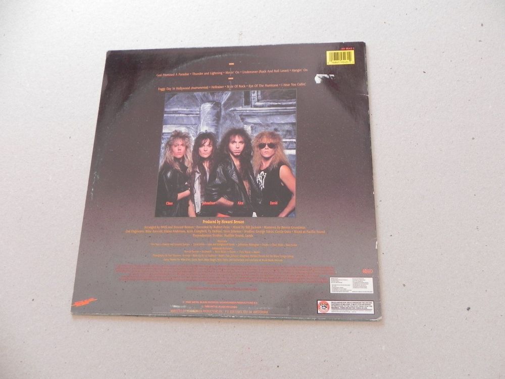 LP Italien Heavy Metal Band Masi 1988 Downtown Dreamers (Gebraucht) in ...