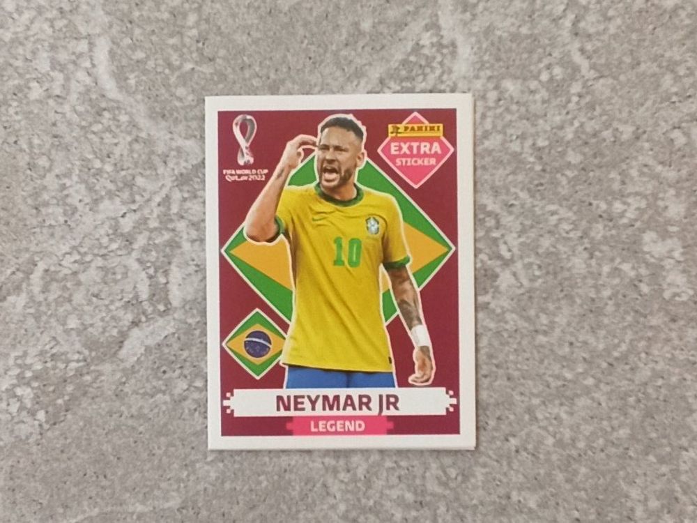 Panini WM 2022 Extra Sticker, Neymar | Kaufen auf Ricardo