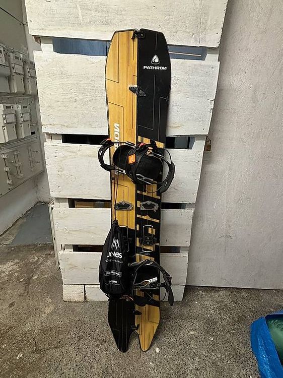 Splitboard Set 161 - includes bindings & skins, (Gebraucht) in Zürich für CHF 500 – nur Abholung ...