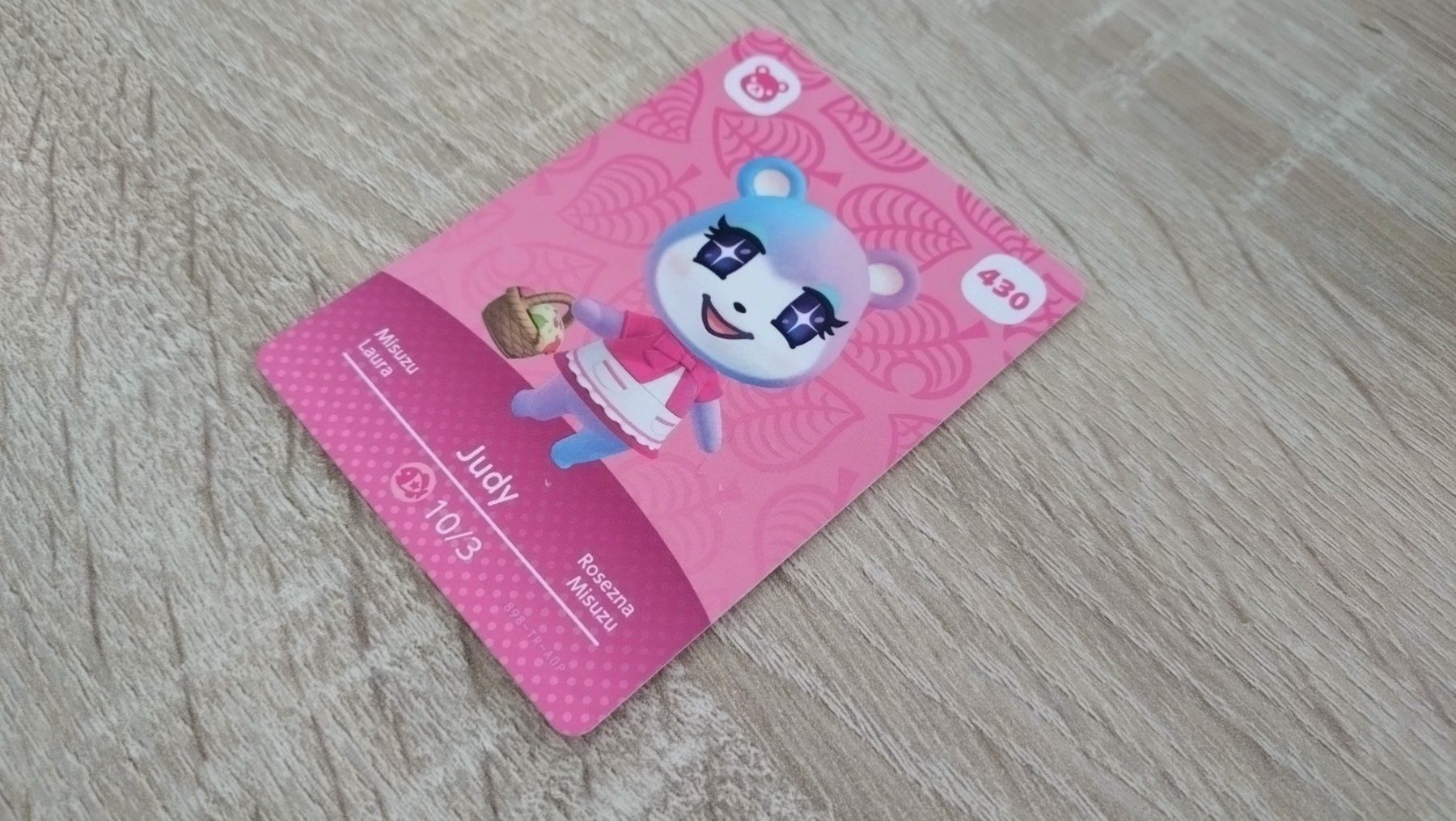 Animal Crossing amiibo Karte, Judy / Misuzu, Nr. 430 (Neu (gemäss ...