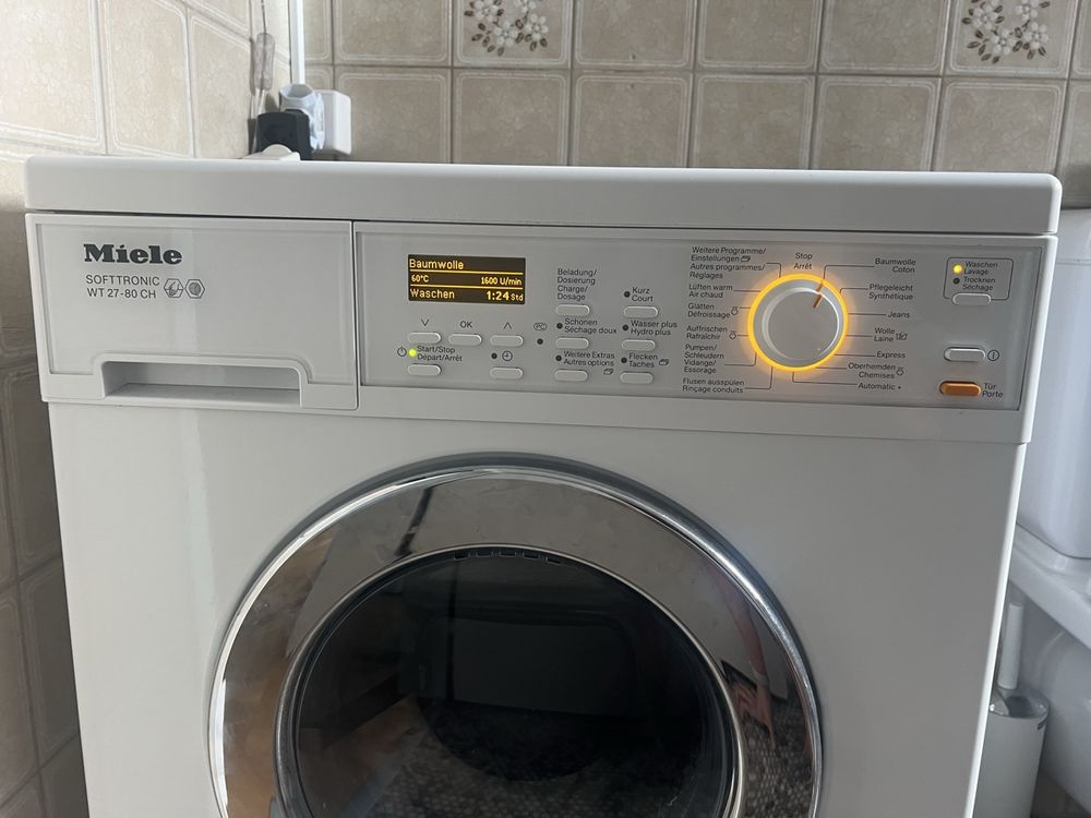 Miele Softronic WT 27-80 CH – Waschmaschine & Trockner (Gebraucht) in Zollikon für CHF 151 – nur ...