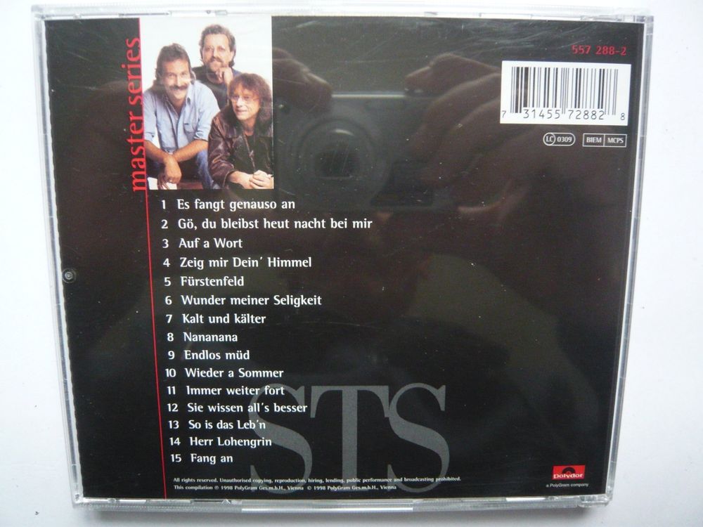 2CD STS Best Of STS & STS master series (Gebraucht) in Winterthur für ...