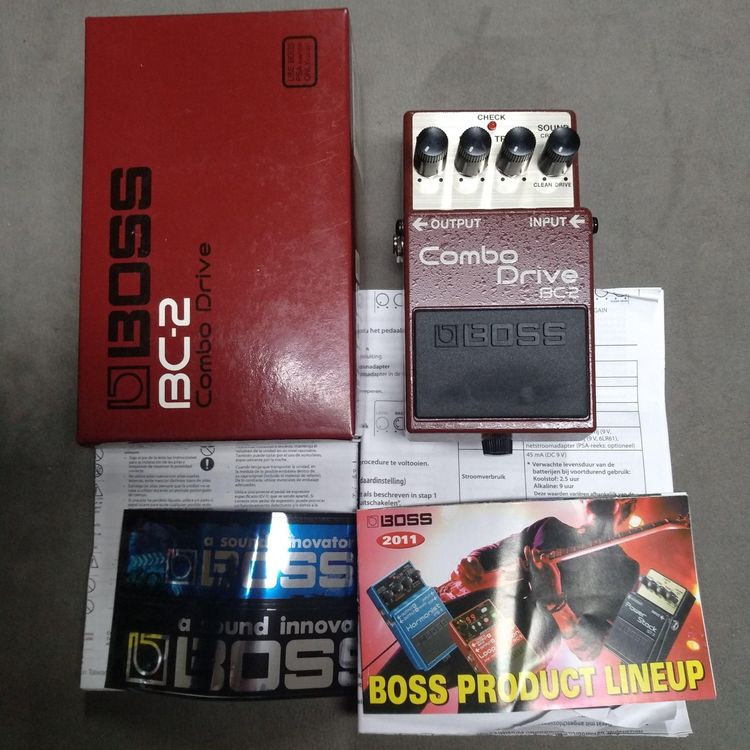 Boss Combo Drive BC-2! 3 Tone Pedal! RARE! Really TOP Pedal | Kaufen ...