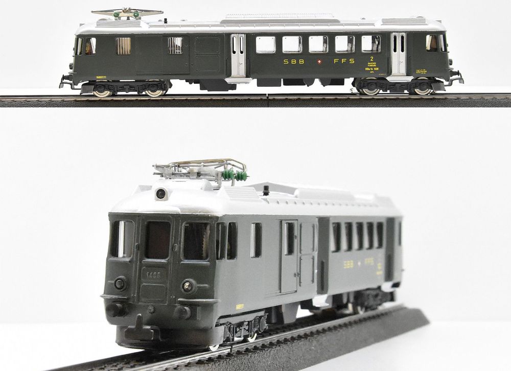 HAG 150 Triebwagen RBe 4/4 SBB H0 WS Digital mit OVP | Acheter sur Ricardo
