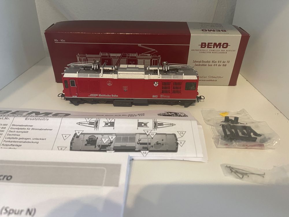 Bemo Gem 4/4 802 Digital mit Sound | Kaufen auf Ricardo