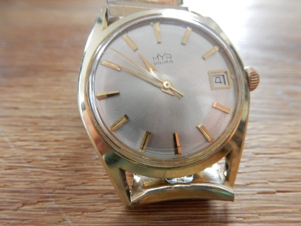Myr Prima Gold Herren Uhr (Gebraucht) in Balsthal für CHF 45 – mit ...