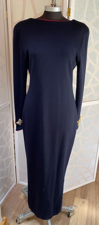 Beautiful vintage backless long CHRISTIAN DIOR dress. FR 42 (Neu ...