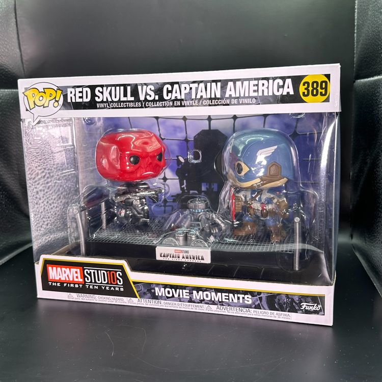Funko Pop! Marvel Red Skull VS. Captain America 389 (Gebraucht) in ...