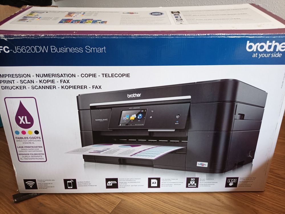 Brother MFC-J5620DW A3 A4 Drucker neuwertig Touch Display (Neu (gemäss ...
