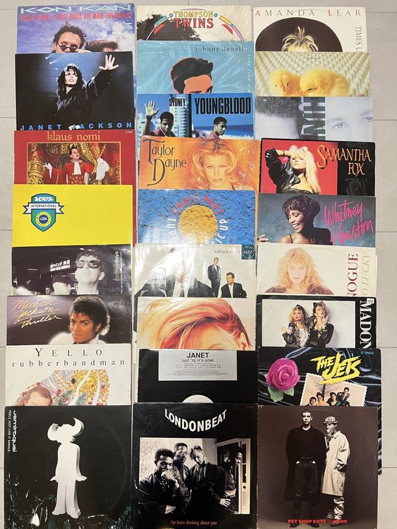 80s Vinyl Sammlung (Gebraucht) in Solothurn für CHF 115 – mit Lieferung ...