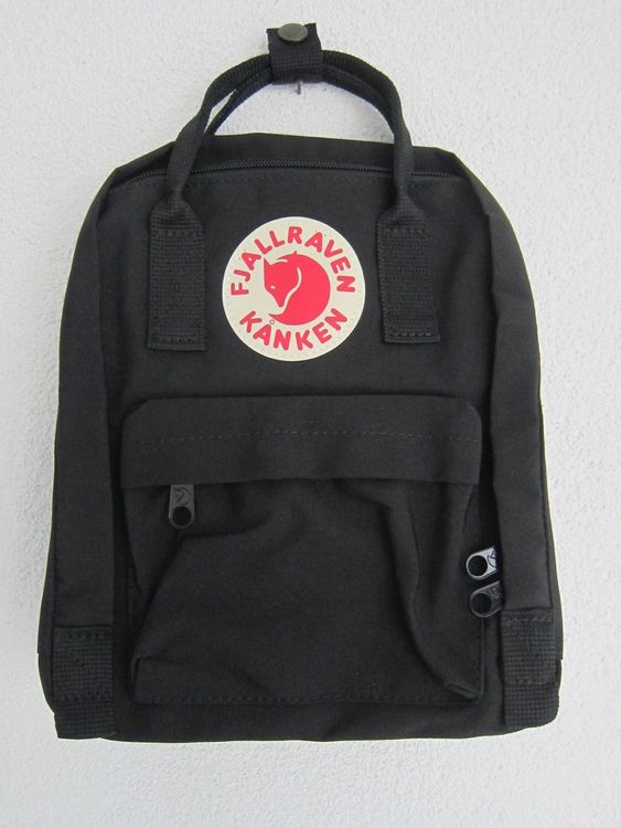 Rucksack Fjällraven Kanken Mini 7L black / schwarz | Kaufen auf Ricardo