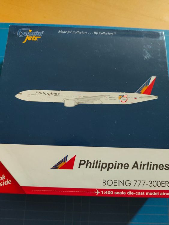 1 :400 Gemini Jets B777-300 Philippine Airlines 75Year Stick | Kaufen ...