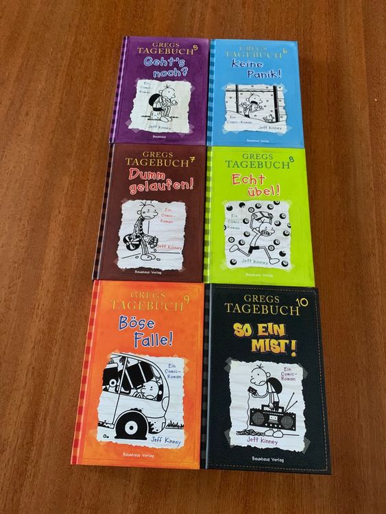 Gerg's Tagebuch; Band 5-10; Hard-Coverbücher; Deutsch (Gebraucht) in ...