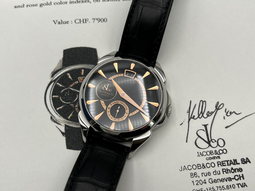 Jacob & Co Palatial Classic Big Date Handaufzug (Gebraucht) in Suhr für ...