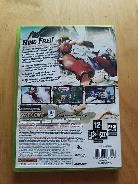 Jeu Xbox 360 - Street Fighter IV en très bon état (D'occasion) à Morges ...