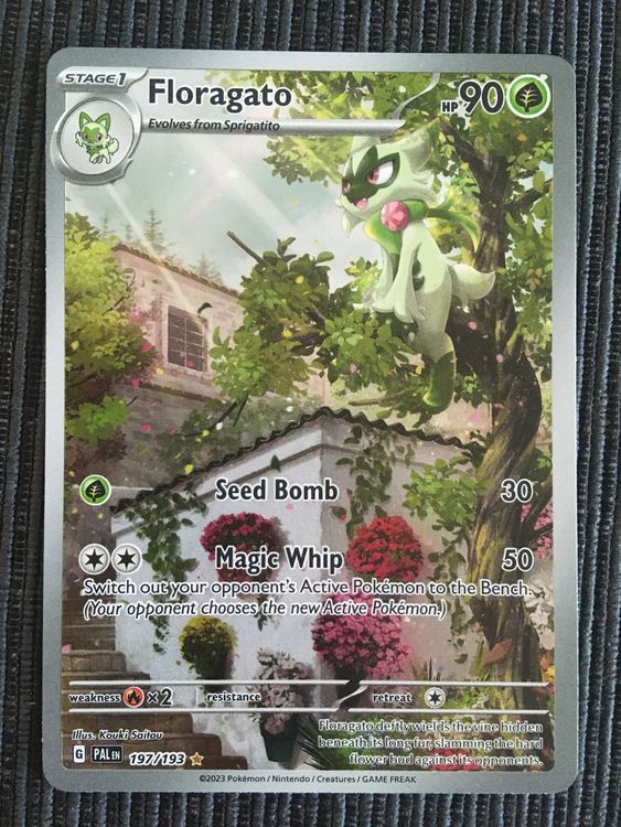 Pokemon Paldea Evolved Floragato AR ENG | Kaufen auf Ricardo