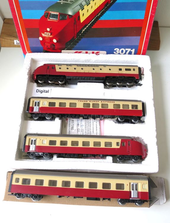 MARKLIN 3071 4071 DIGITAL 5 POLES SBB CFF TEE RAME RAm OVP (Neu (gemäss ...