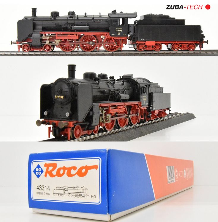 Roco 43314 Dampflok BR 17 DRG H0 GS mit OVP (Gebraucht) in St. Gallen ...