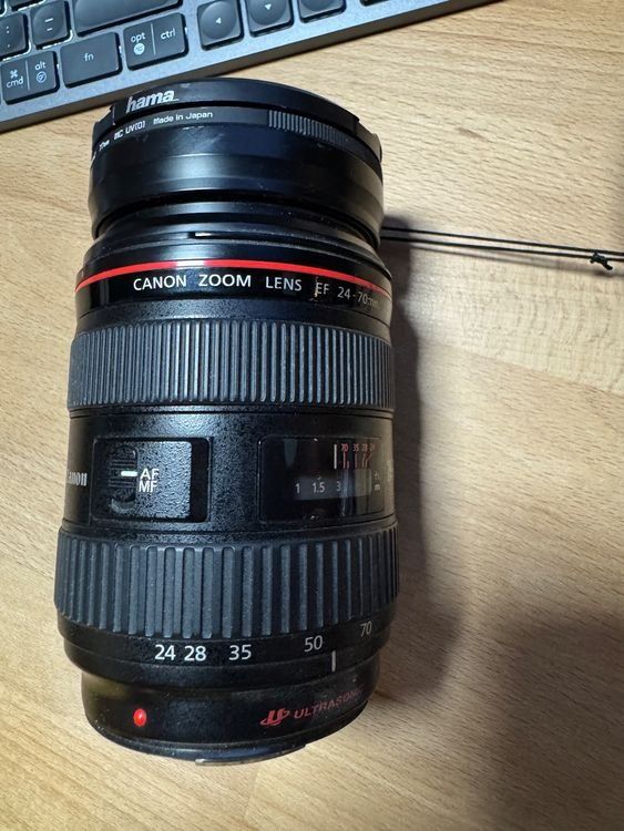 Canon Zoom Lens EF 24-70 L USM (defekt: error 01) (Defekt) in Zürich ...