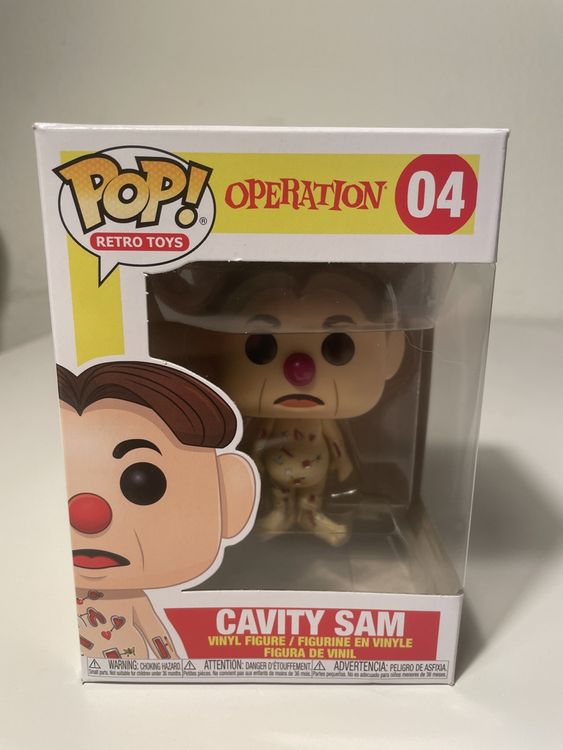 Funko pop Cavity Sam 04 Retro toys Operation (Neu und originalverpackt ...