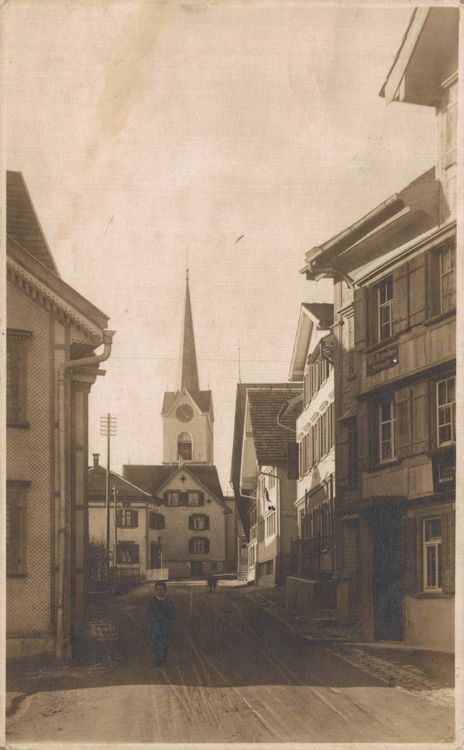 Waldstatt, Kirche, Joh. Raggenbass (Schuhmacher) (Gebraucht) in Bronschhofen für CHF 10 – mit ...
