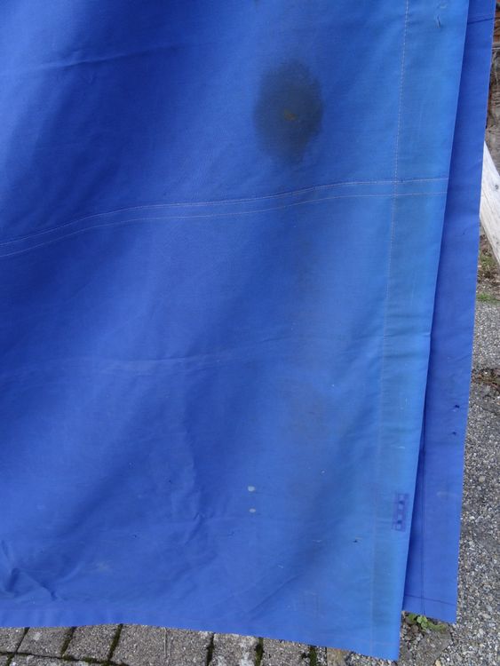 Storen-Stoff, alt - blau - zum Basteln, Werken | Kaufen auf Ricardo