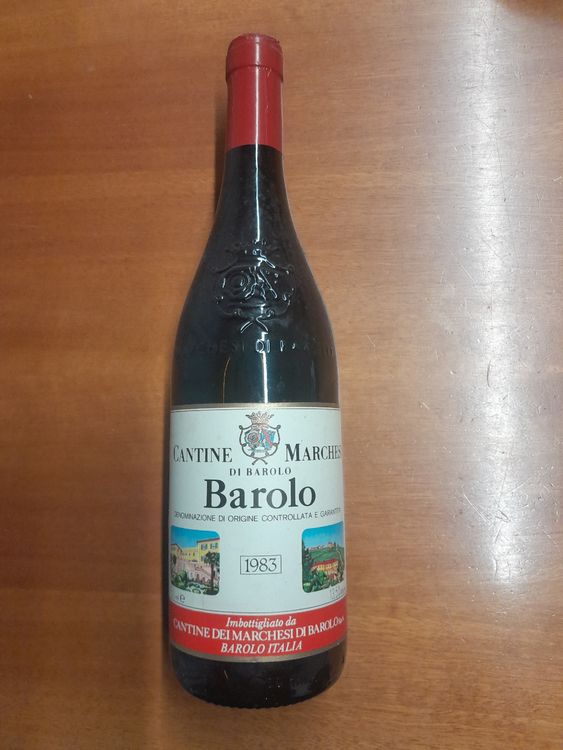 BAROLO "CANTINE DI MARCHESI DI BAROLO" 1983. | Kaufen auf Ricardo