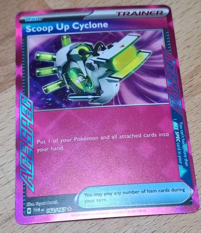 Pokemon Karte Scoop Up Cyclone (Neu (gemäss Beschreibung)) in Zürich ...